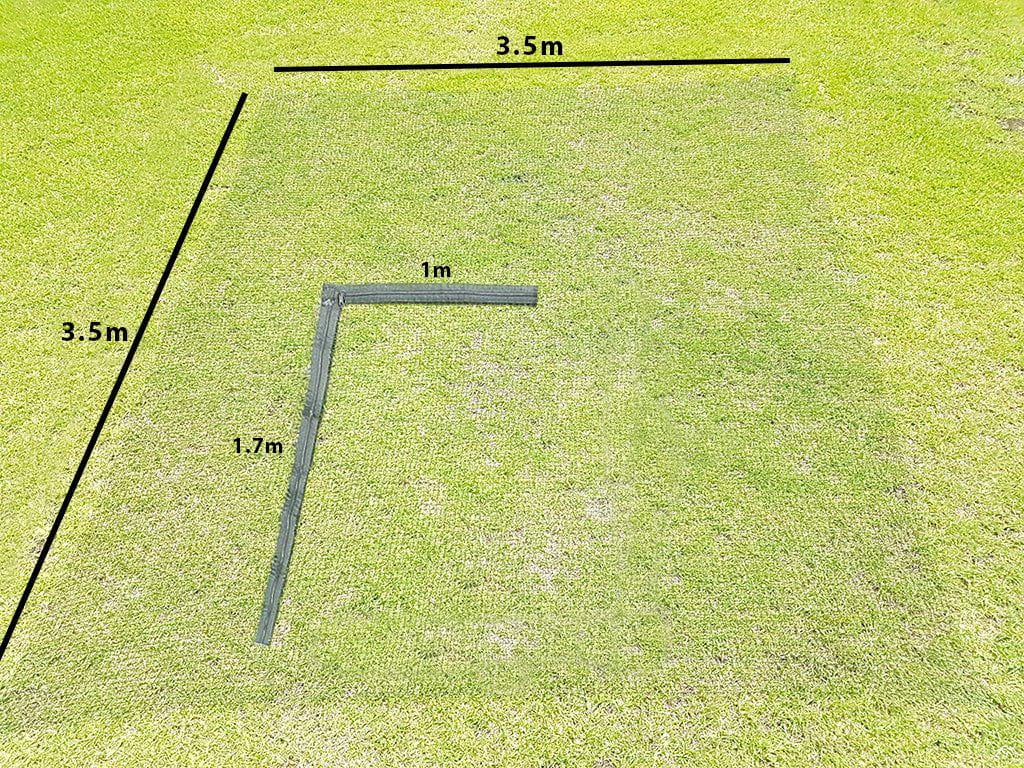 Stainless Steel Complete Wall Net with F-Zipper (3.5m x 3.5m Netting ...