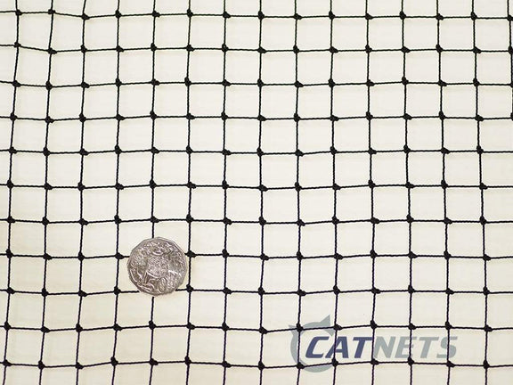 Cat Netting 20m x 5m Black | Cat Nets Australia – Catnets